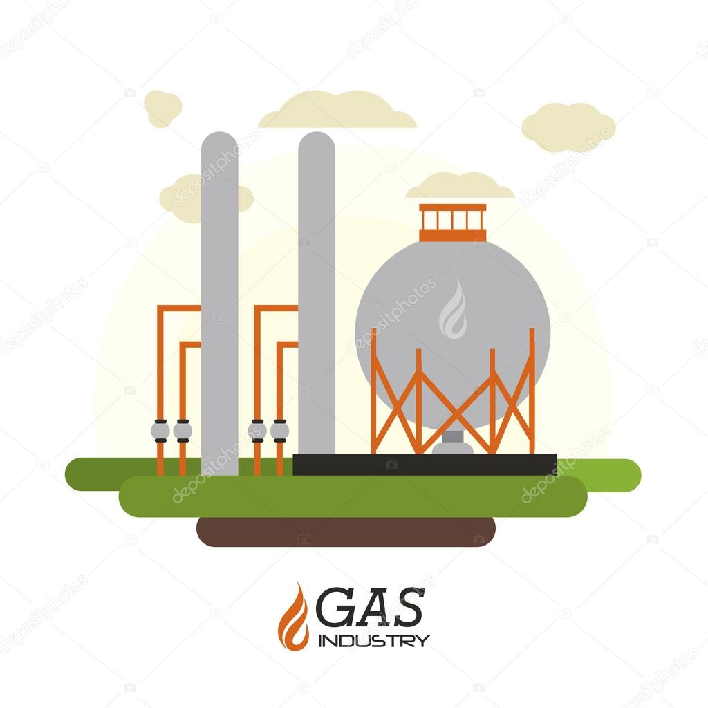 Natural gas design Stock Vector by ©jemastock 97206756