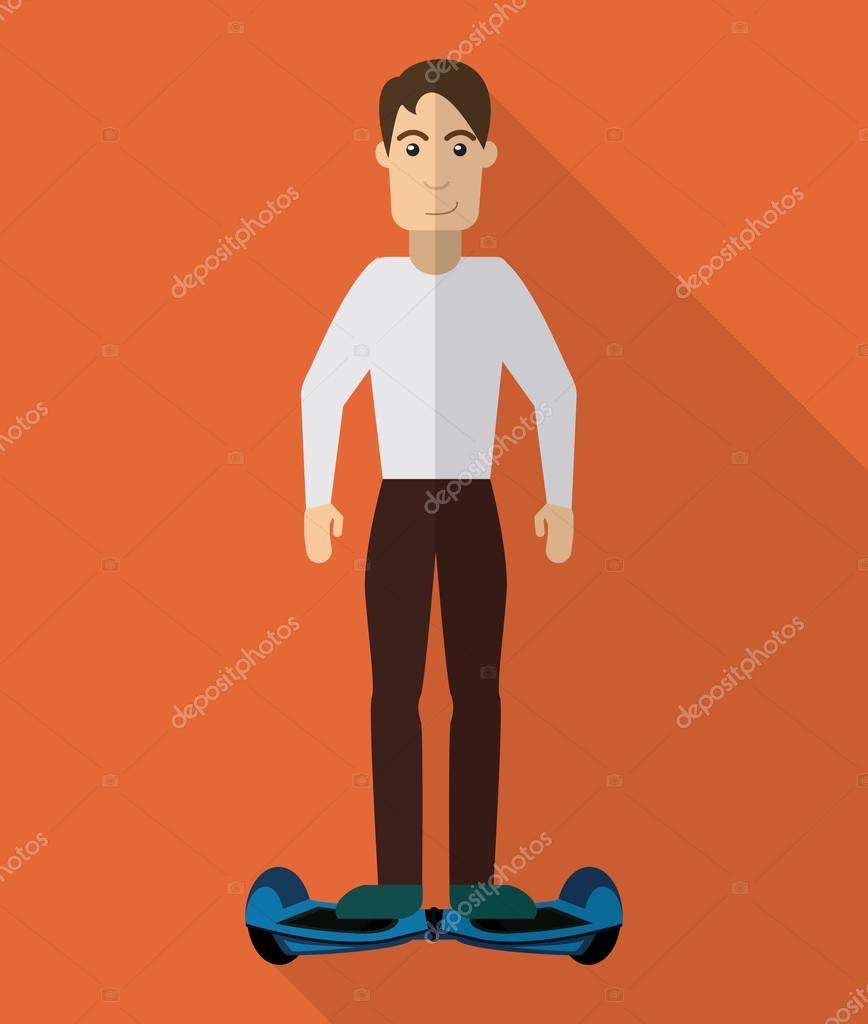 Segway design illustration Stock Vector by ©jemastock 97207062