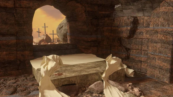 Empty tomb Stock Photos, Royalty Free Empty tomb Images | Depositphotos