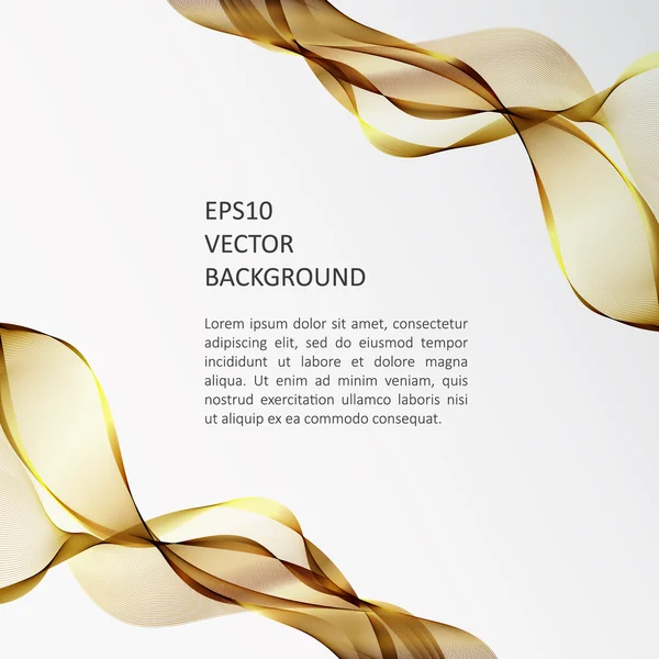 Wave background, brochure template Stock Vector Image by ©vladimir.itc ...