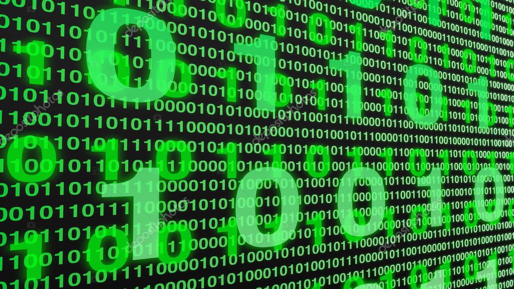 Fondo digital con ceros y unos: fotografía de stock © BeeBright ...