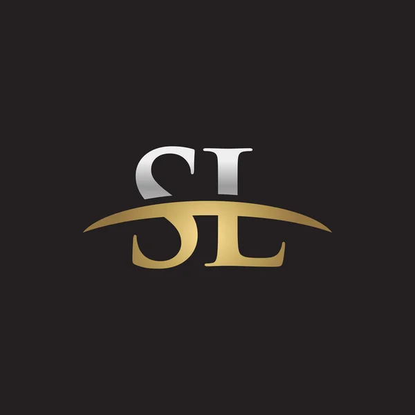 Sl letter logo Vector Art Stock Images | Depositphotos