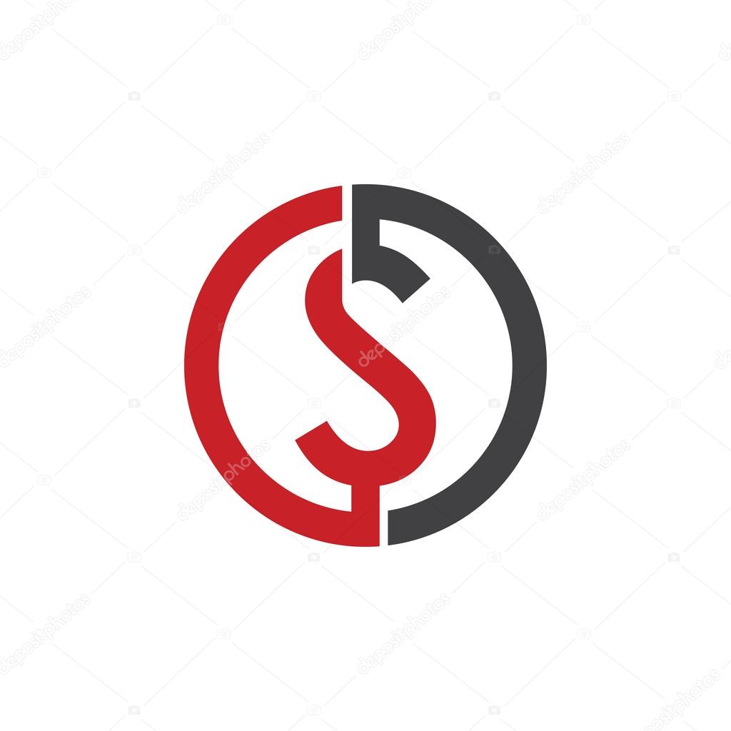 Three Red Circle S Logo
