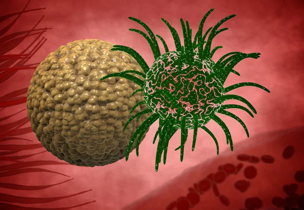 Nasal Infection — Stock Photo © lightsource #23653293