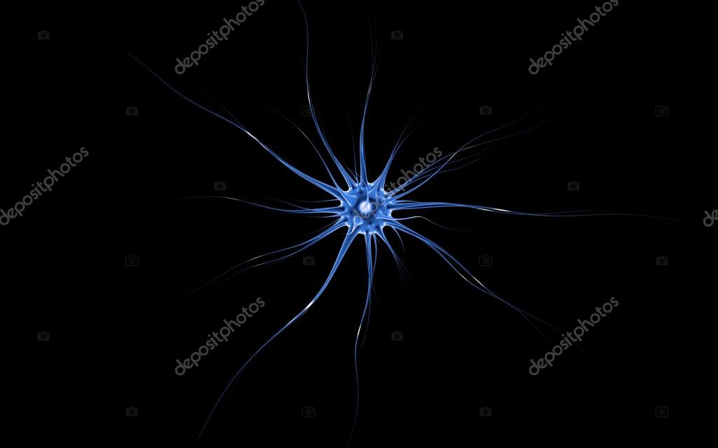 Brain impulses. Neuron system. Human anatomy. transferring pulses and ...