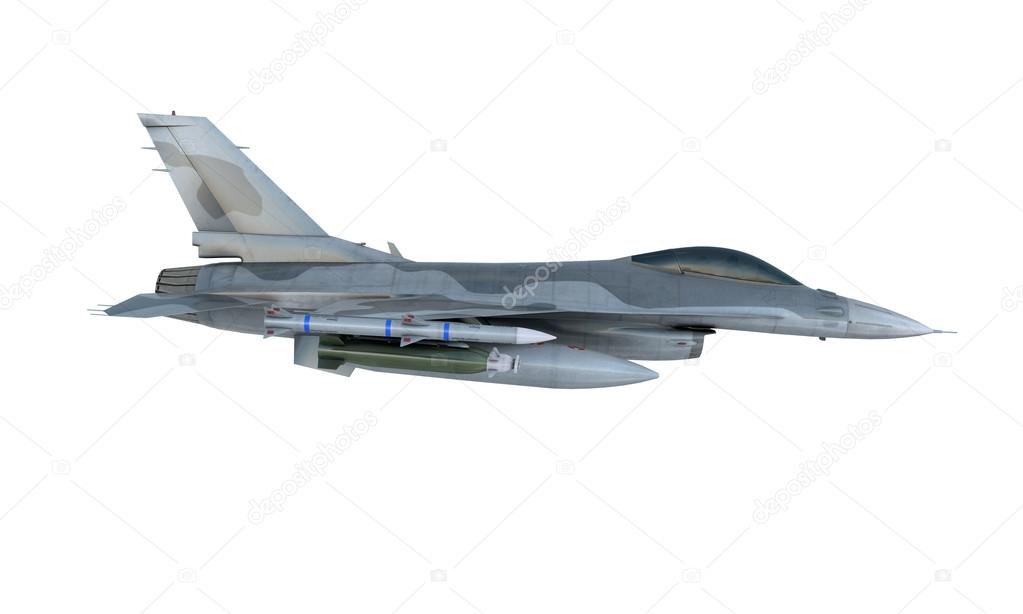 Jet White Background