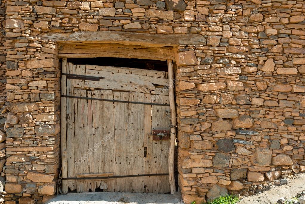 Secured door of a grain store Stock Photo by ©Cornfield 109687256