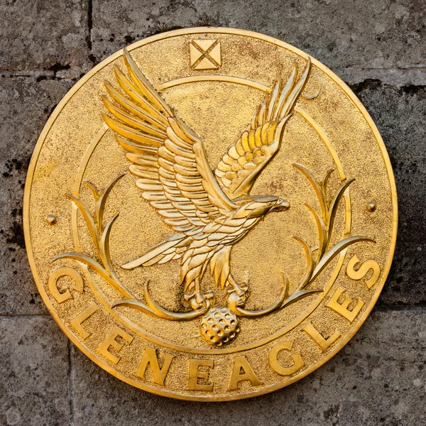 The gold crest at Gleneagles Hotel — Stock Photo © Cornfield #86905896