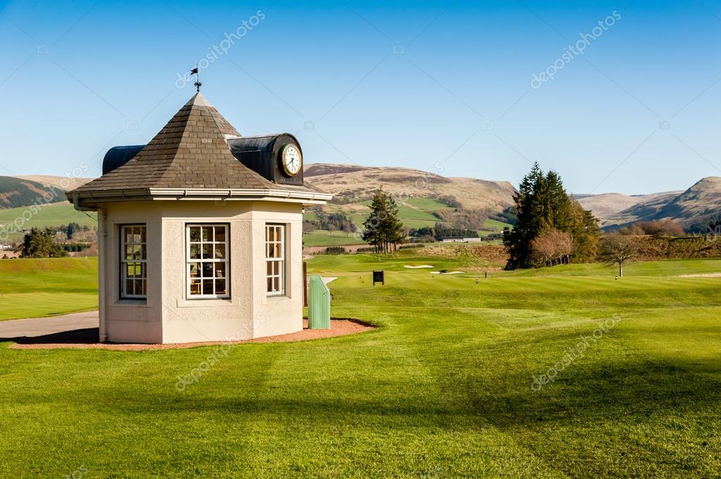 Gleneagles starters hut — Stock Photo © Cornfield #86906870