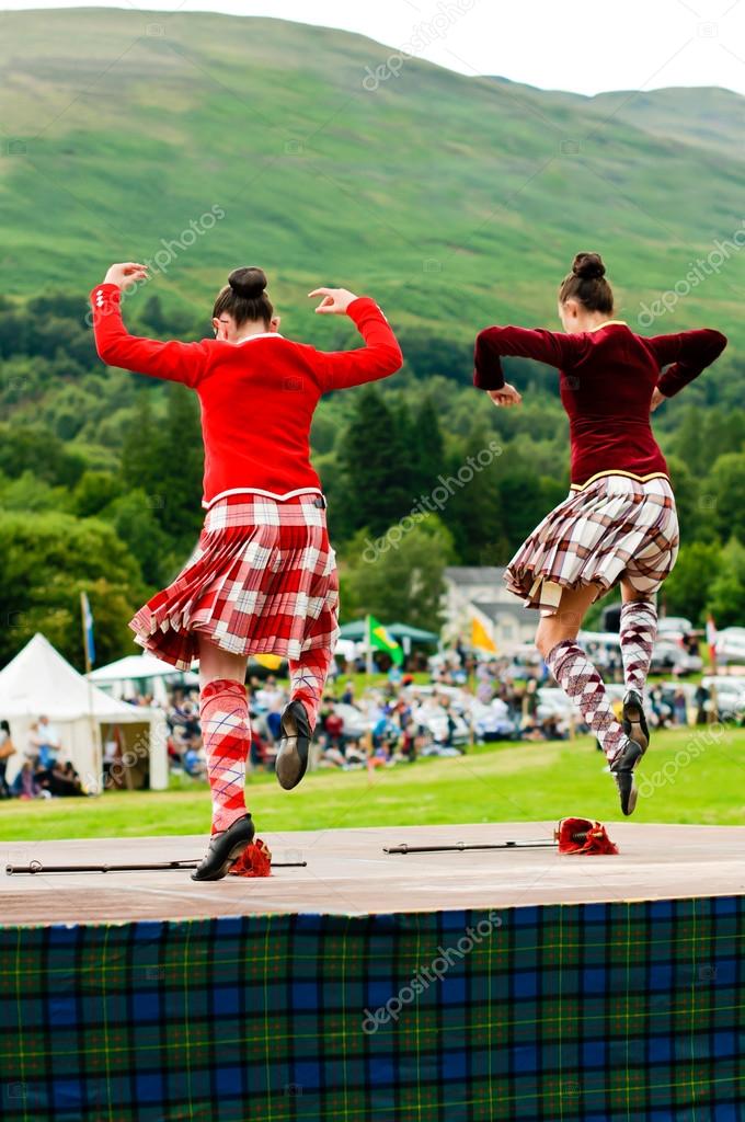 Two girls sword dance – Stock Editorial Photo © Cornfield #86907912
