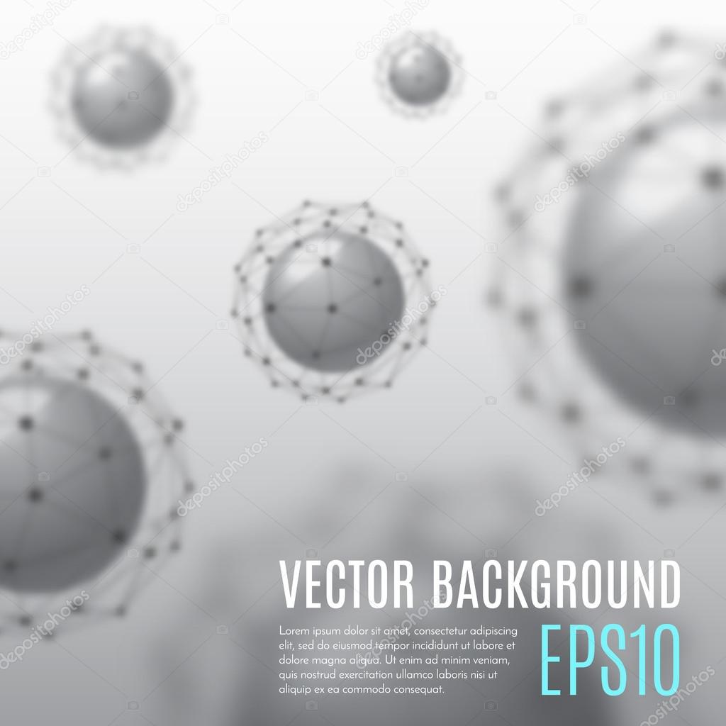 Grey cell background. Vector illustration Stock Vector Image by ©Ket4up ...