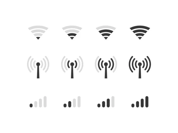 131 Signal strength indicator icons Vector Images | Depositphotos