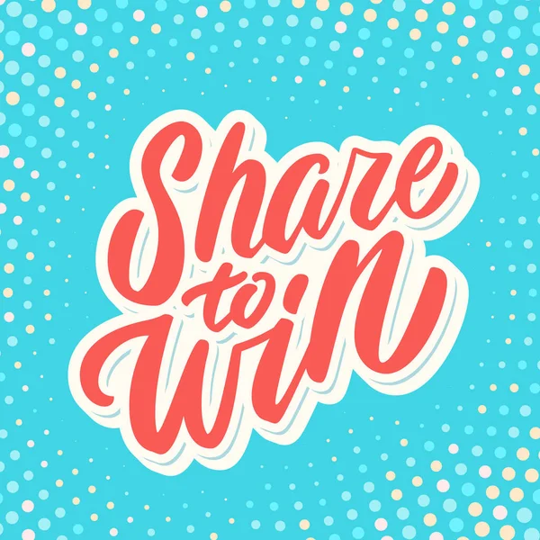 Share to win Stock Photos, Royalty Free Share to win Images | Depositphotos