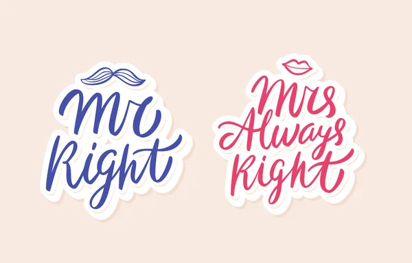 11 Mrs always right Vector Images | Depositphotos