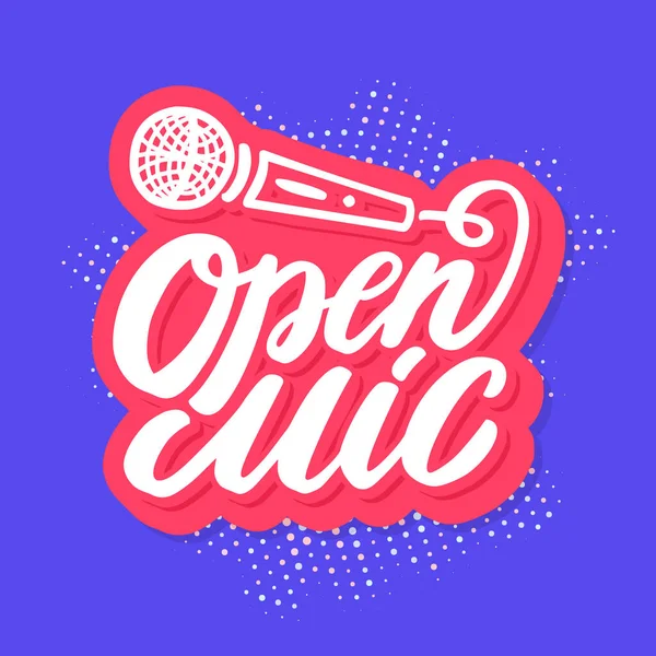 Open mic Vector Images | Depositphotos