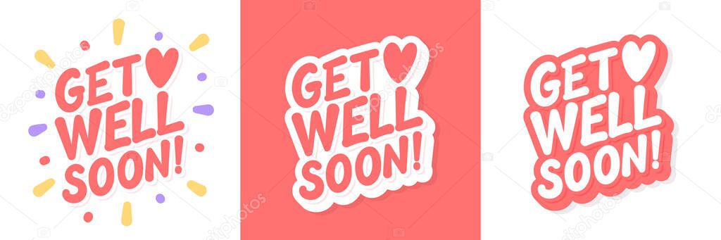 Get well soon Vector Art Stock Images | Depositphotos