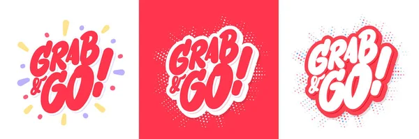 Grab and go Vector Images | Depositphotos