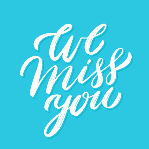 We Will Miss You Farewell Card Stock Vector By ©alexgorka 215232348