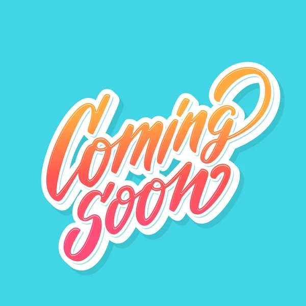 Pronto firmaré. Letras manuales . Vector de Stock de ©alexgorka 95361860