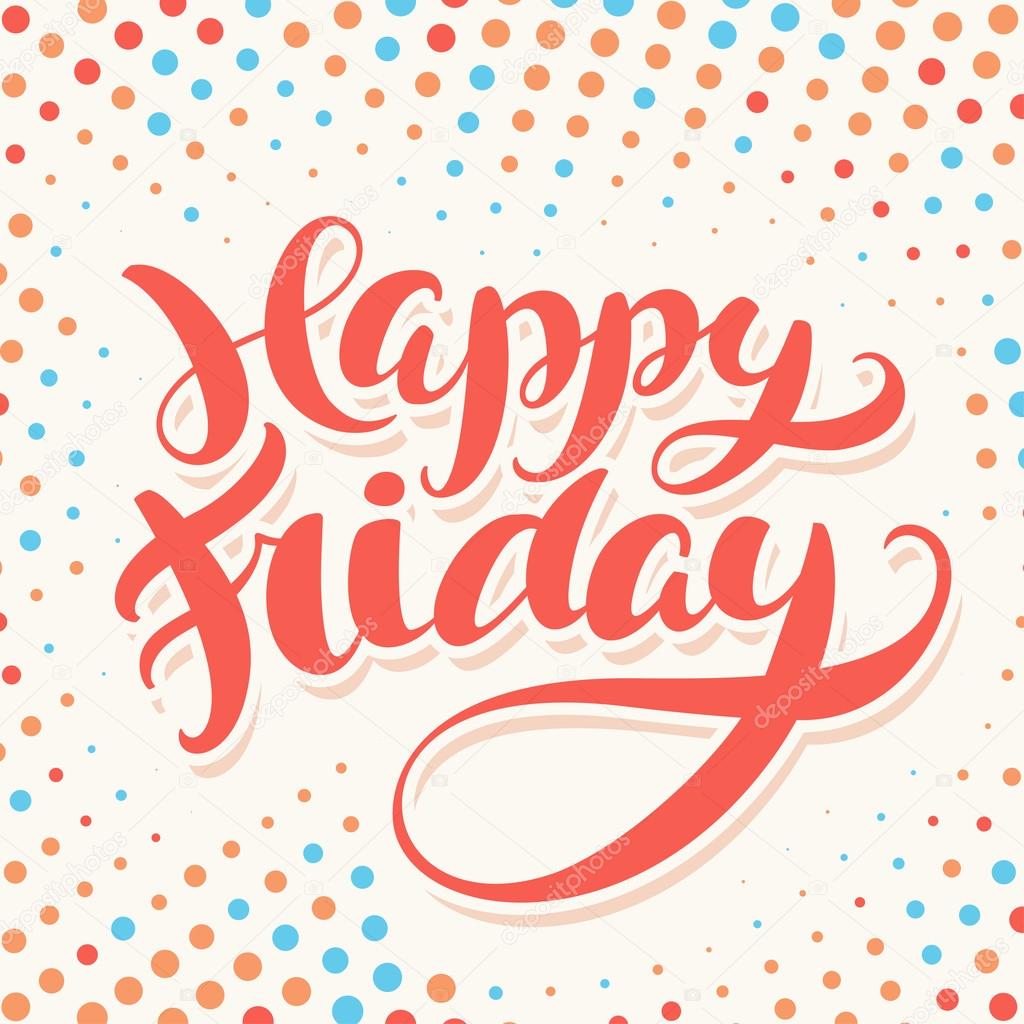 Happy Friday banner — Stock Vector © alexgorka #95364574