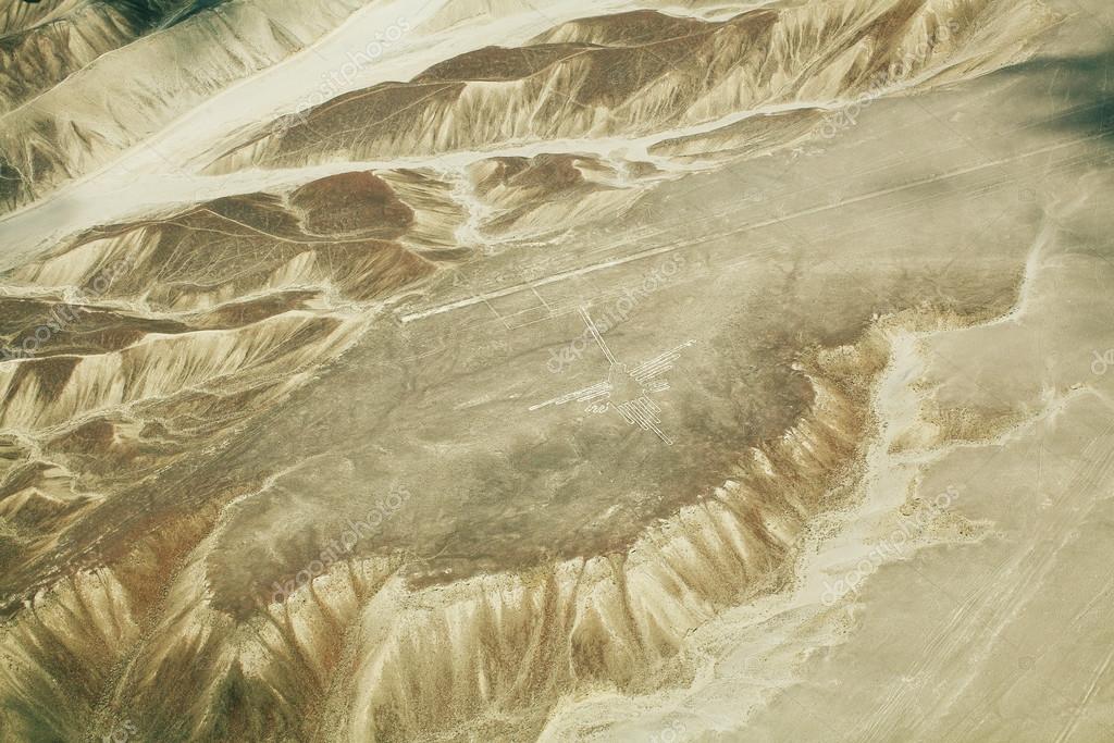 Nazca Lines valley — Stock Photo © Dislentev #86636888