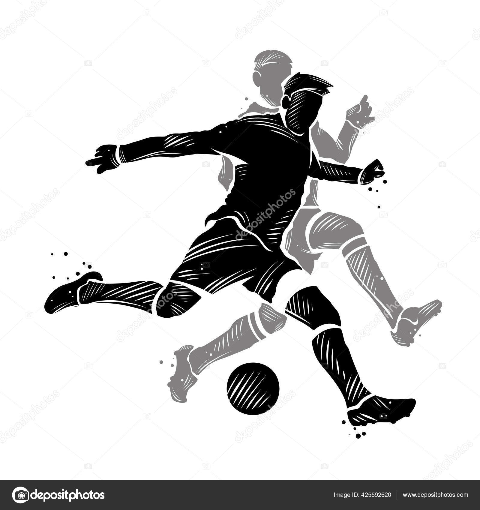 Football Vector Black And White