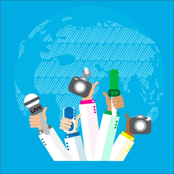 Live report concept — Stock Vector © mash3r #86719722