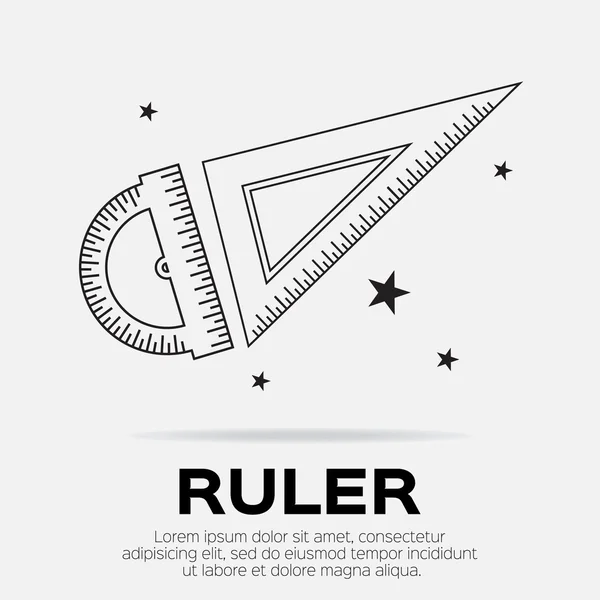 Ruler — Stock Vector © mash3r #86718240