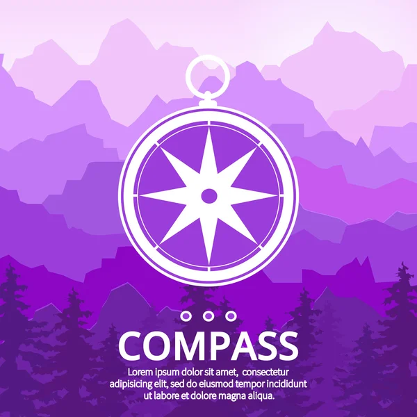Compass Rose Symbol Directions — Stock Vector © Mash3r 86719322