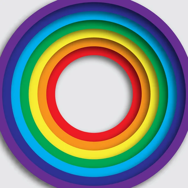 Rainbow circle frame Stock Vectors, Royalty Free Rainbow circle frame ...