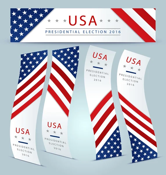 Presidential election banner background for presidential election in ...