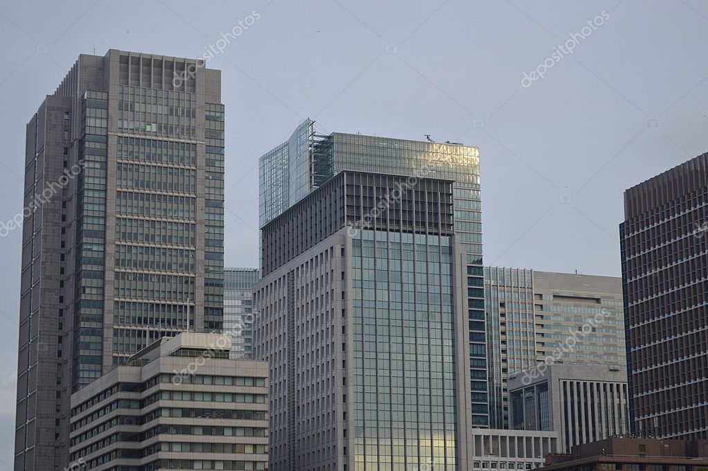 Office building in Tokyo — Stock Photo © flamiaki8 #95315660