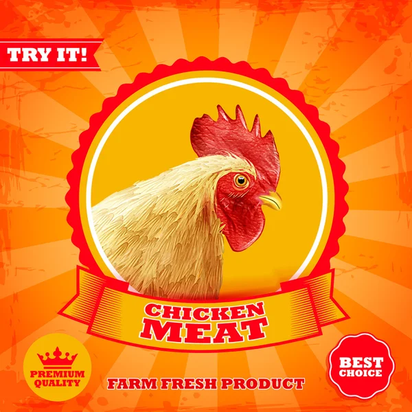 Fresh chicken Vector Art Stock Images | Depositphotos