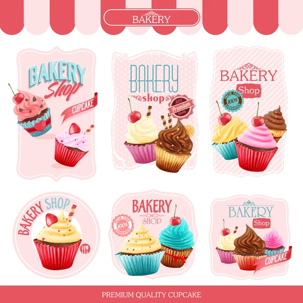 Cake label Vector Art Stock Images | Depositphotos