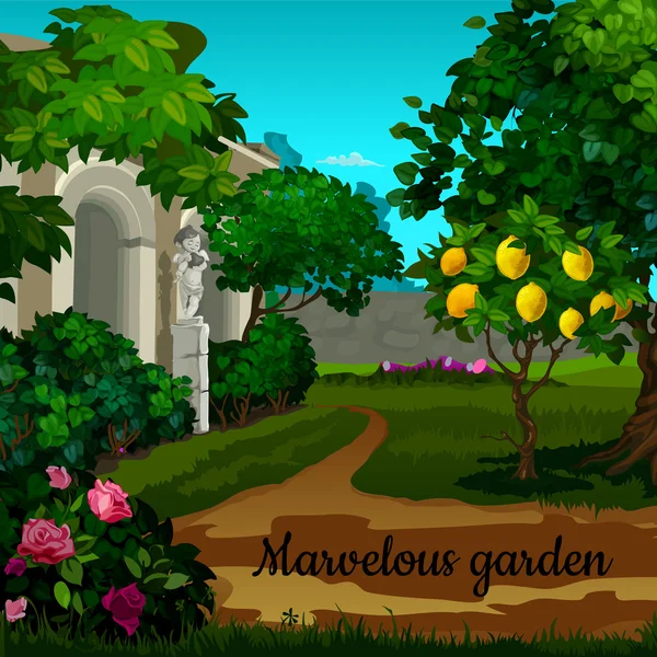 12,033 Magic garden illustration Vector Images, Magic garden ...