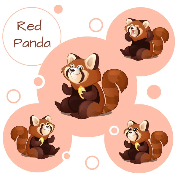 2,634 Red panda cartoon Vector Images, Red panda cartoon Illustrations ...