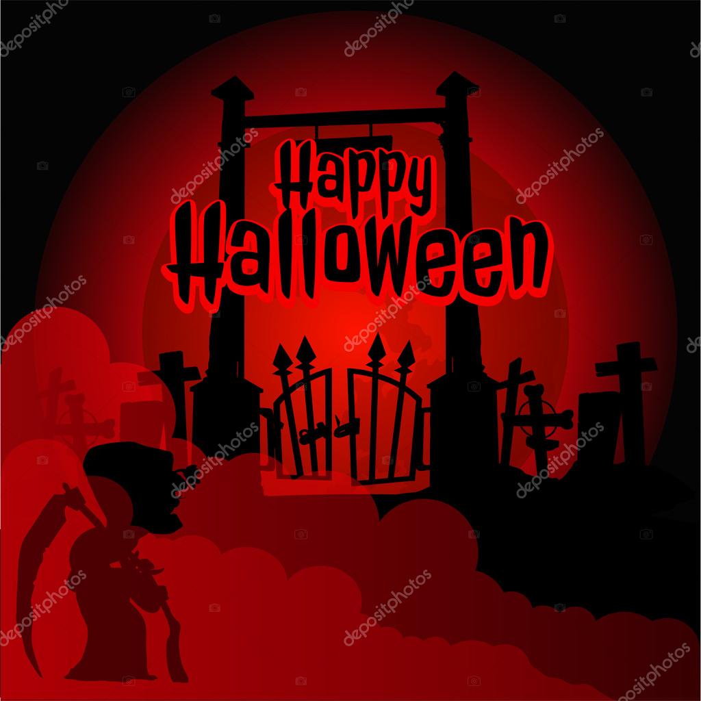 Cemetery Gate Vector