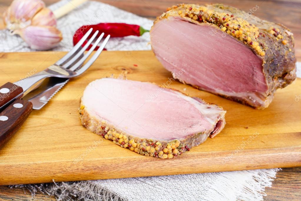 Cold Boiled Pork with Spice Stock Photo by ©ArtCookStudio 105156704