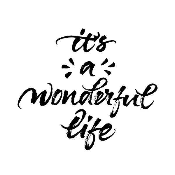 Life is wonderful Vector Art Stock Images | Depositphotos