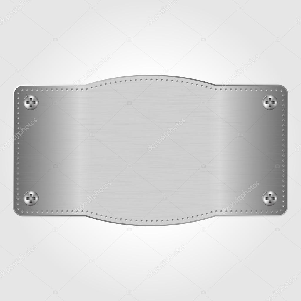 Metal texture plate with screws Stock Vector Image by ©Dissmo #109394878