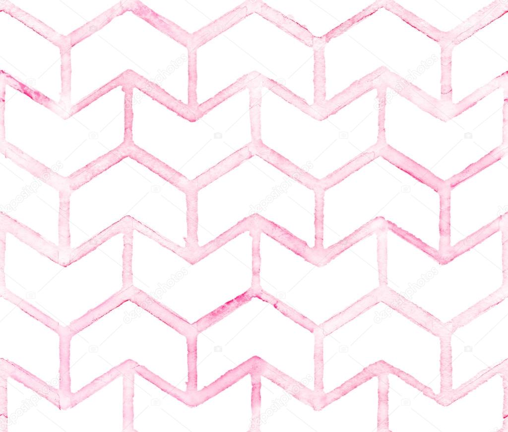 Hot Pink Chevron Fabric
