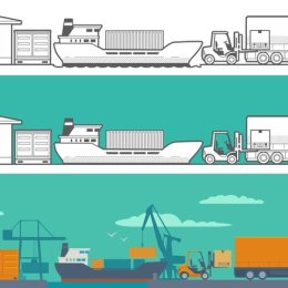 Logistics background Stock Photos, Royalty Free Logistics background ...