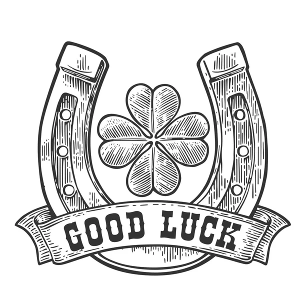 Good Luck Clipart Black And White