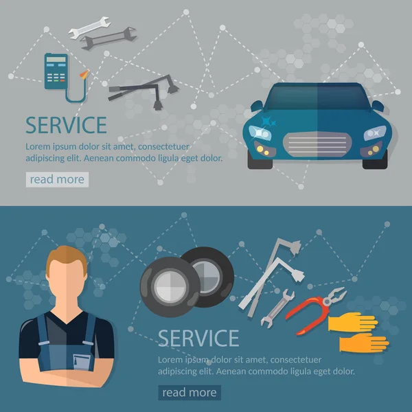 6,889 Auto repair banner Vectors, Royalty-free Vector Auto repair ...