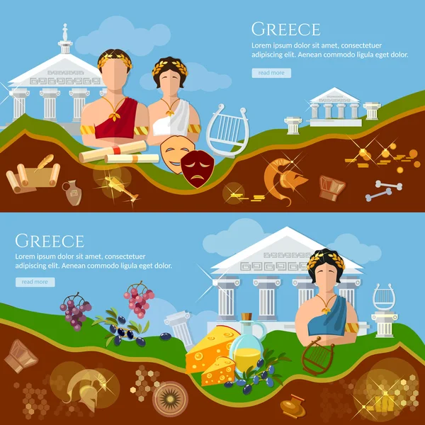 Museum infographics, history and culture of civilization — Stock Vector ...