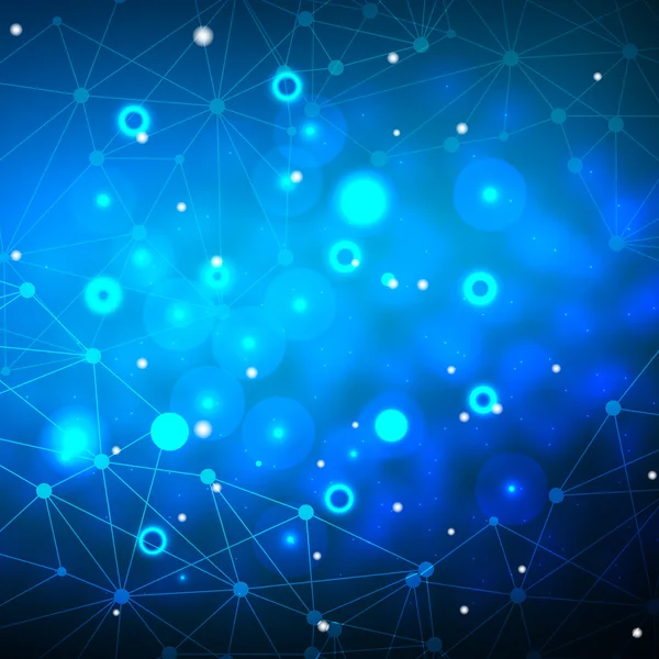 Structure molecule and communication. Dna, atom, neurons. Scientific ...