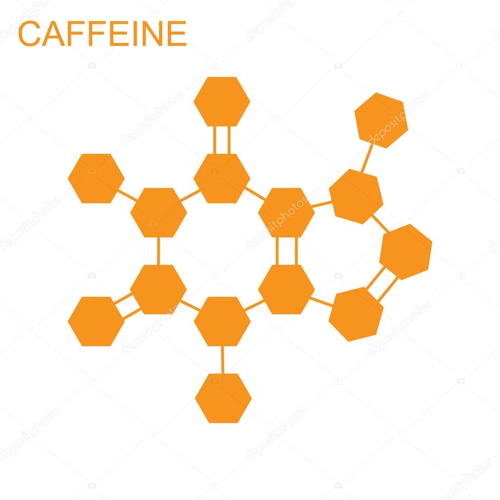 The molecular structure and communication at a background. Vector ...