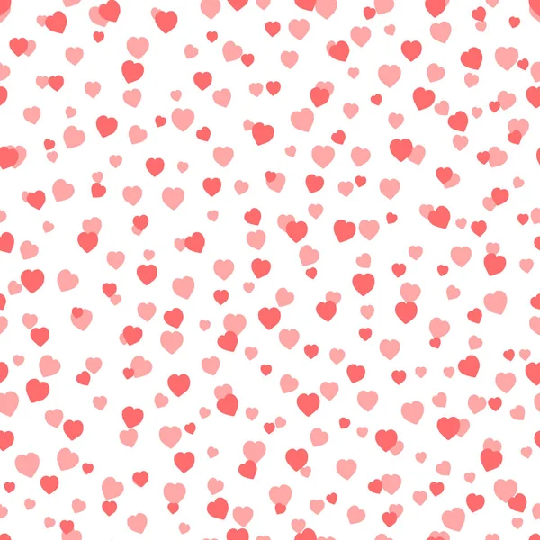 Cute little hearts in seamless pattern Stock Vector Image by ...