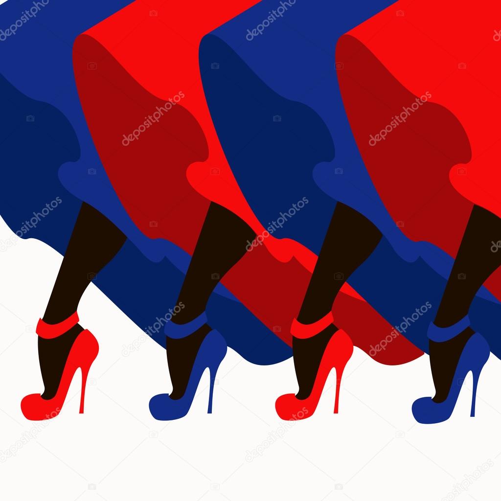 Illustration of beautiful legs Stock Vector Image by ©katytutynina ...