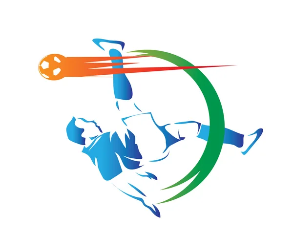 Bicycle kick Vector Art Stock Images | Depositphotos